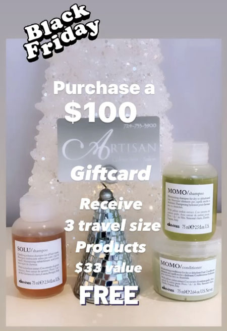 Specials – Artisan Colour Spa ~ Salon